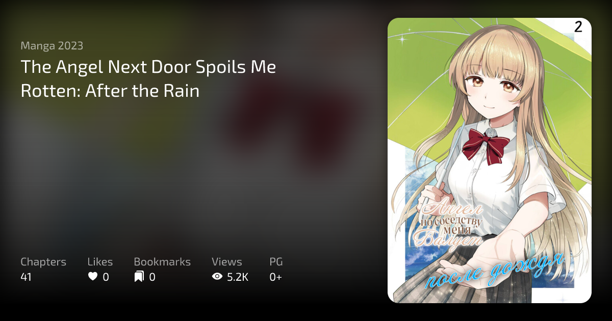 Otonari no Tenshi-sama ni Itsunomanika Dame Ningen ni Sareteita Ken: after the rain (2023 ...